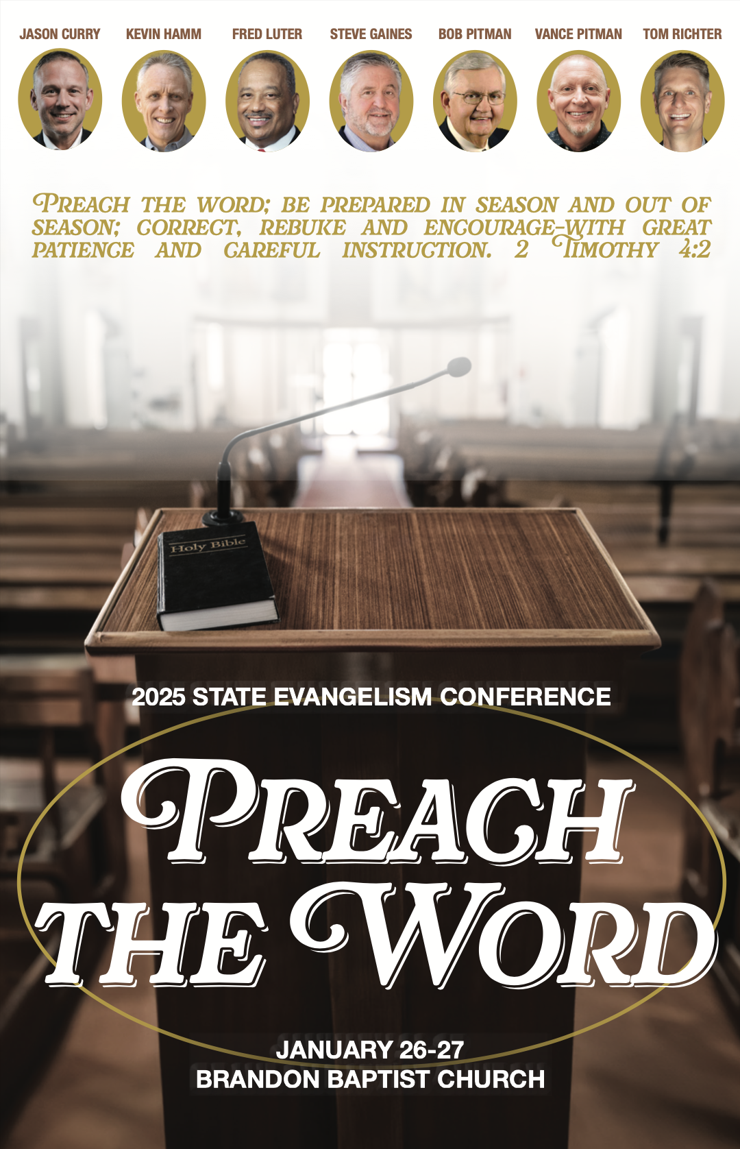 State Evangelism Conference - Mississippi Baptist Convention Board